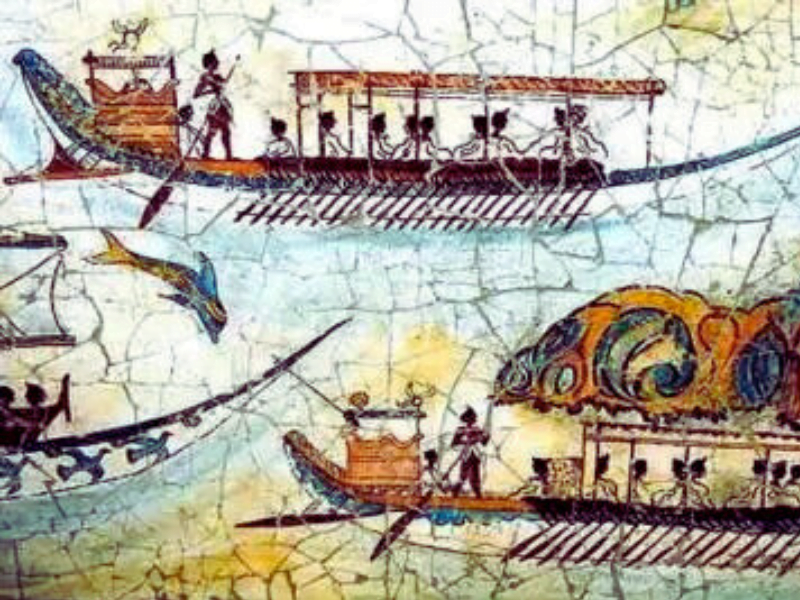 The Might of Minoan Naval Power - Knossos Palace